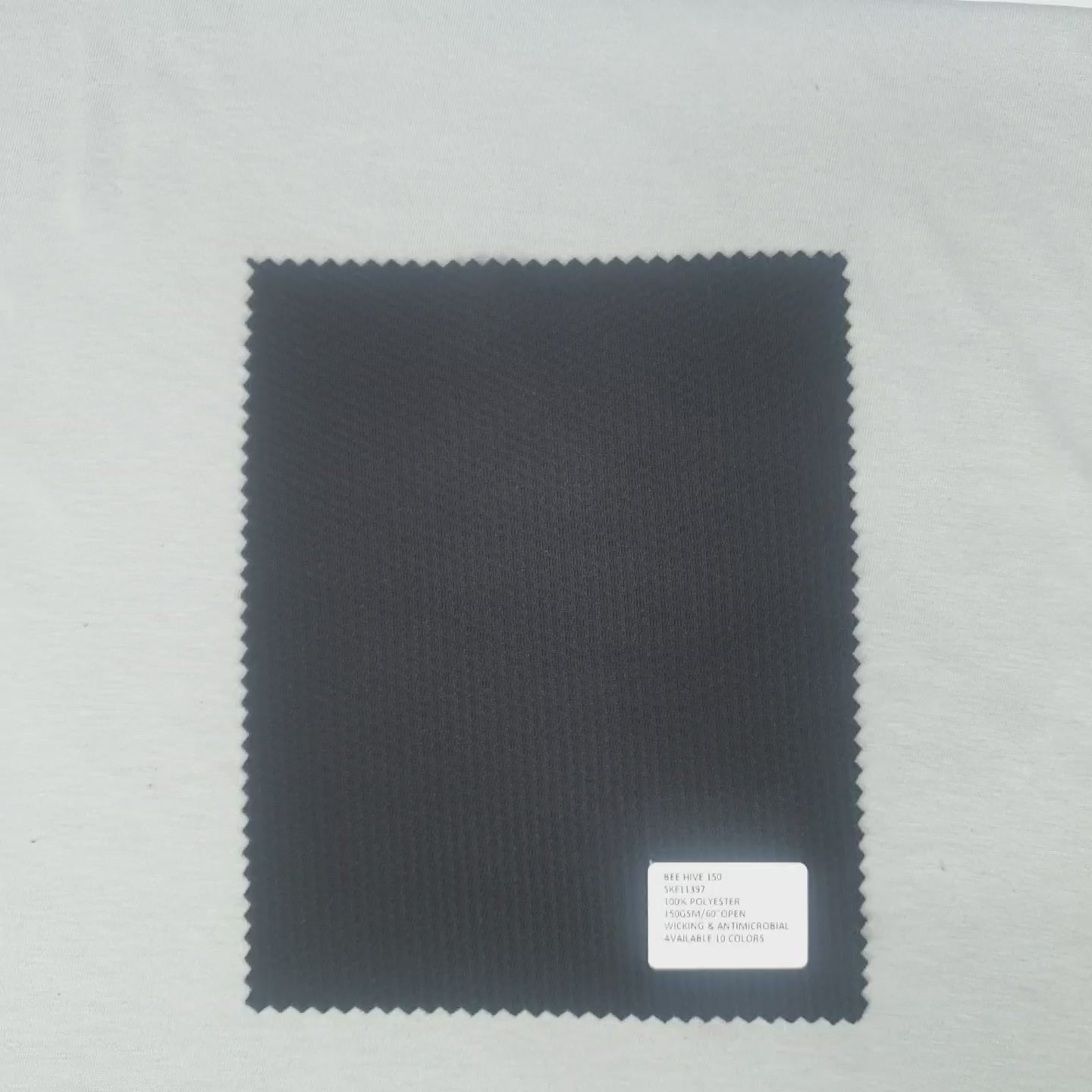 Beehive Design 100% Micro Polyester Interlock – 150 GSM (Antimicrobial ...