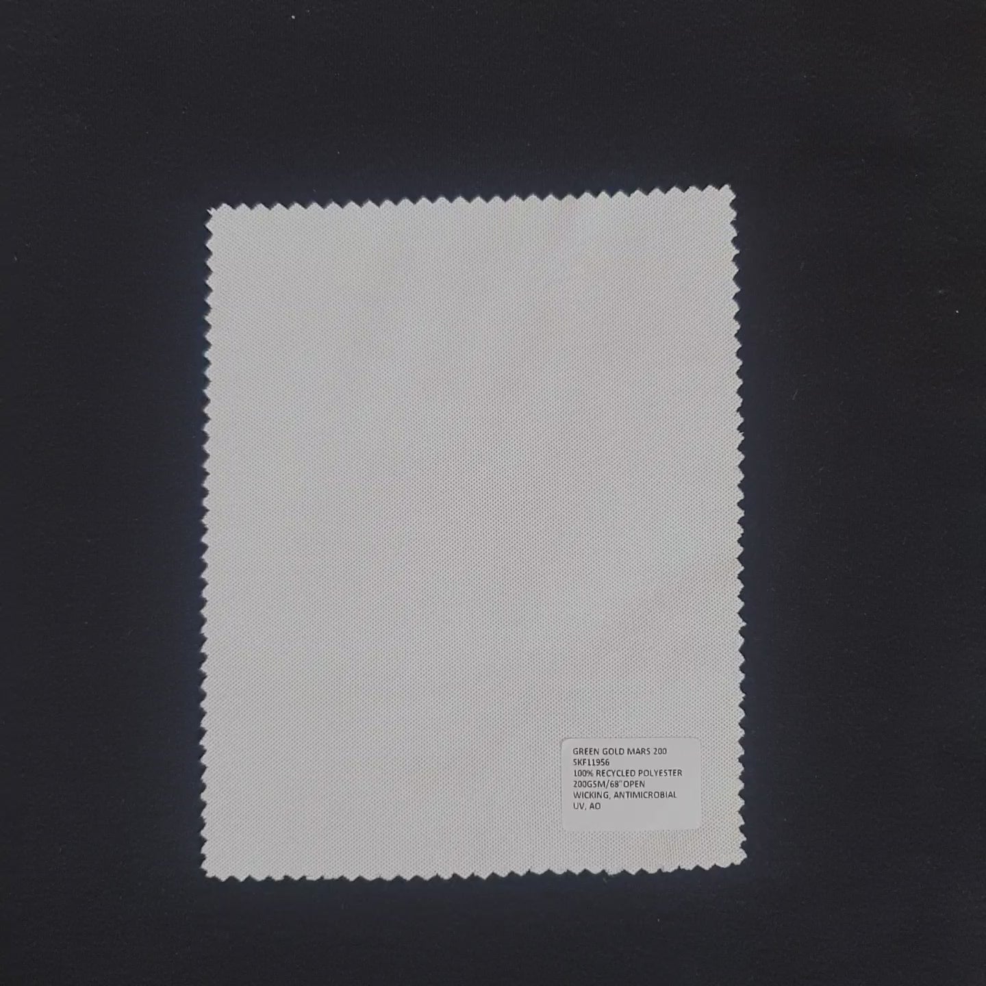 100% Recycled Polyester Fabric - Gold Mars 200 GSM200 – Silaé